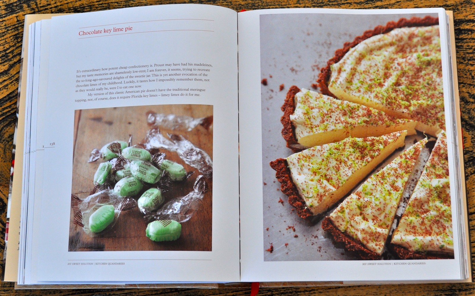 Chocolate key lime pie - Claire K Creations