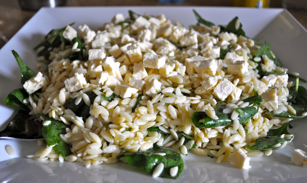 Lemon risoni salad - delicious, quick & easy pasta salad recipe