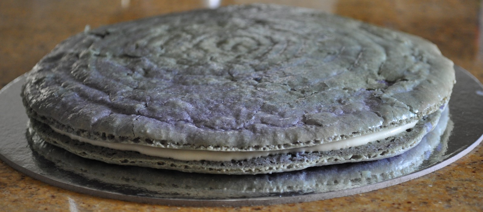 Giant macaron cake - Claire K Creations