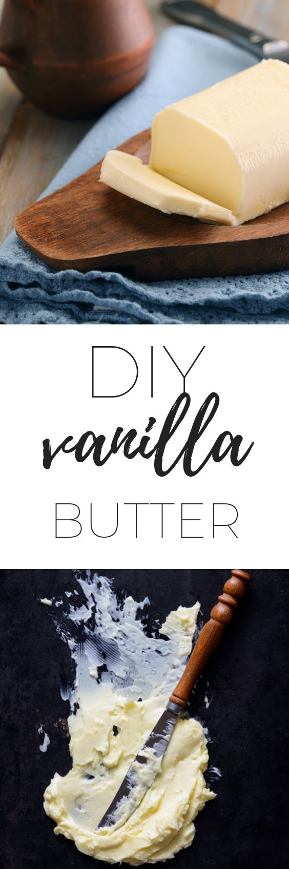 How to make vanilla butter at home (simple & quick recipe)
