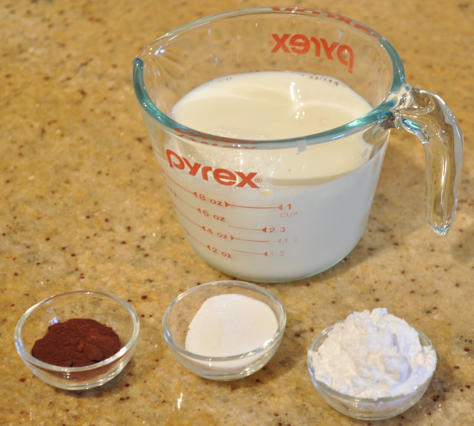 Low calorie chocolate pudding - Claire K Creations