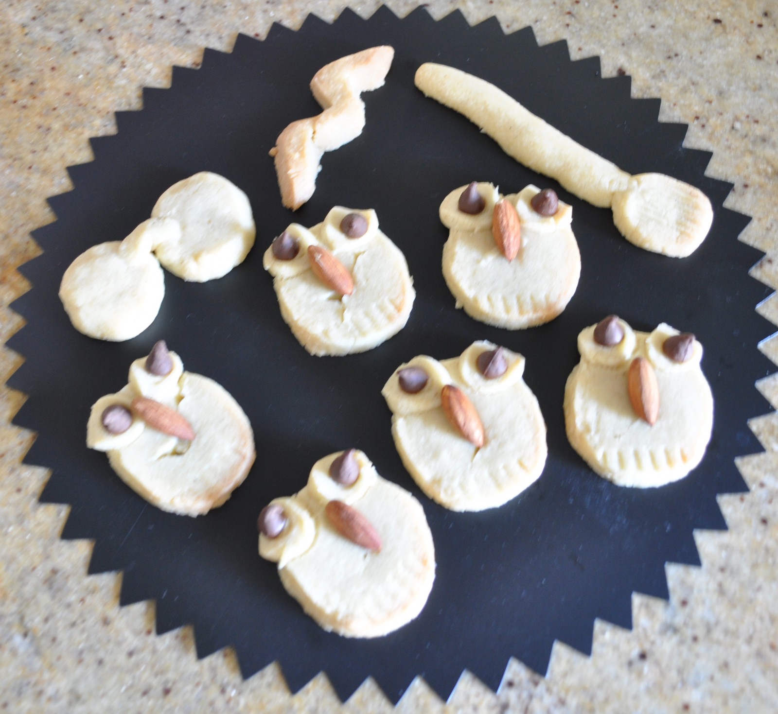Hedwig the owl cookies - Happy Harry Potter day! - Claire K Creations