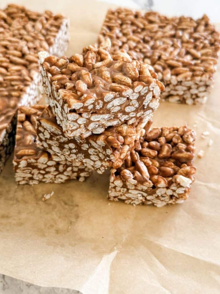 Easy homemade muesli bars (using packet muesli)