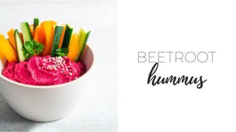 Beetroot Hummus (or hommus) recipe