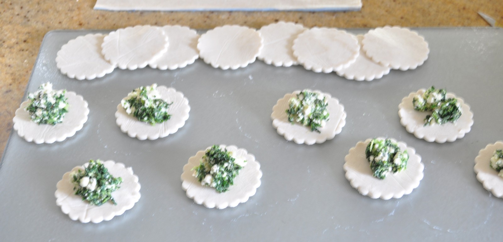 Spinach and feta pastry wands - supporting Starlight Children's ...