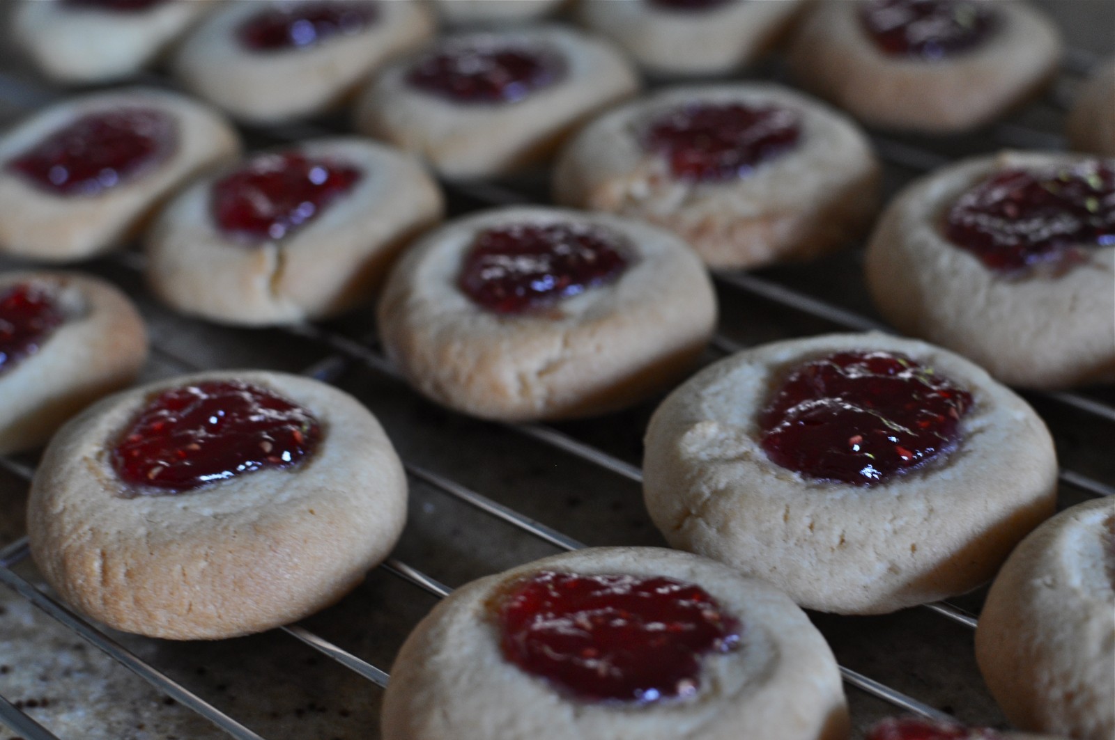 Raspberry jam drops - Claire K Creations