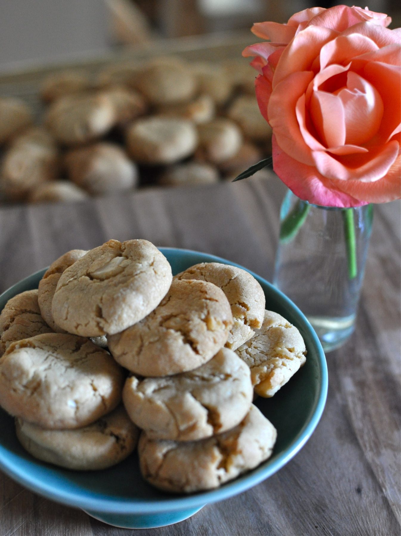 White chocolate and macadamia biscuits - Claire K Creations