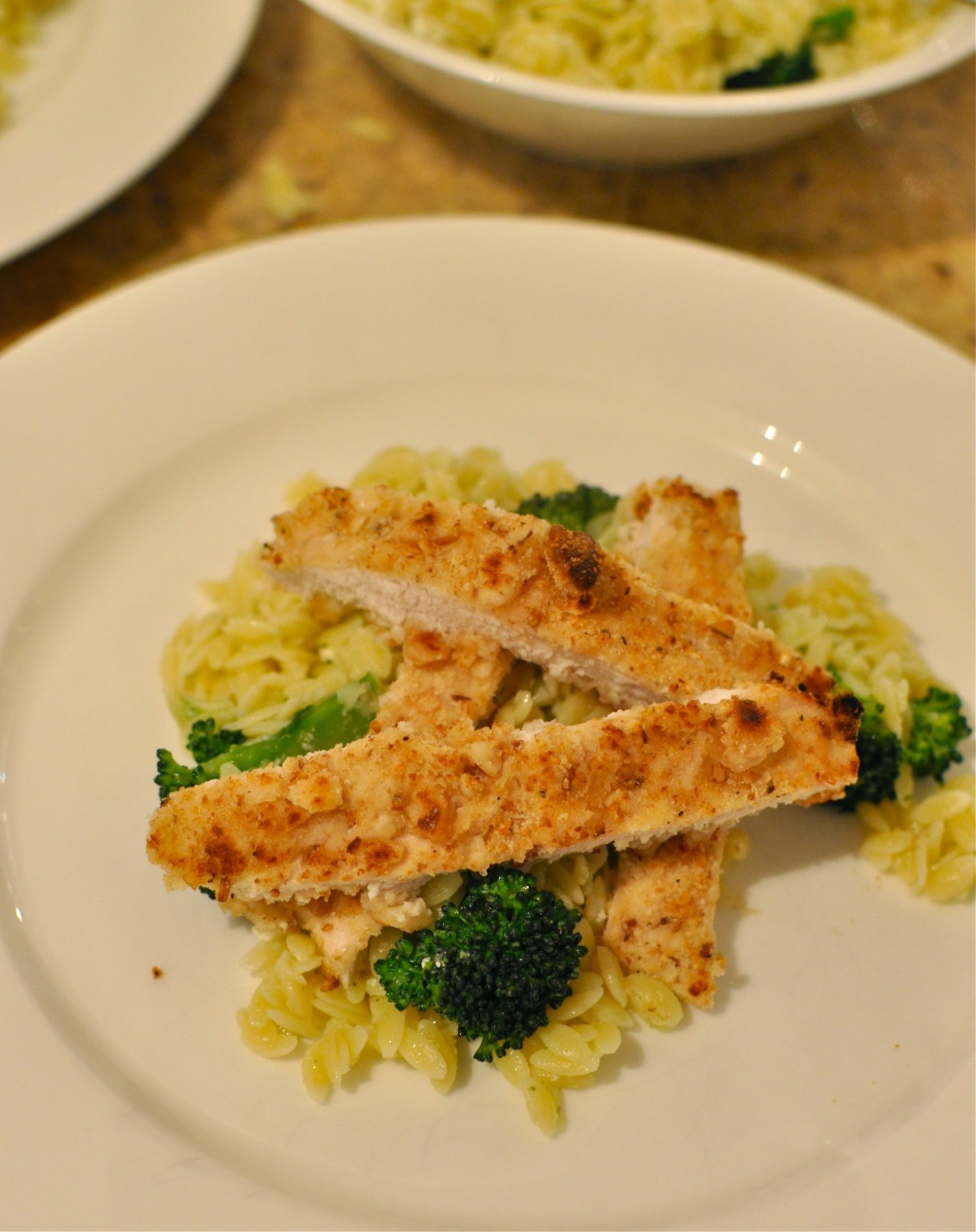 Macadamia crumbed chicken - my perfect chicken schnitzel - Claire K ...