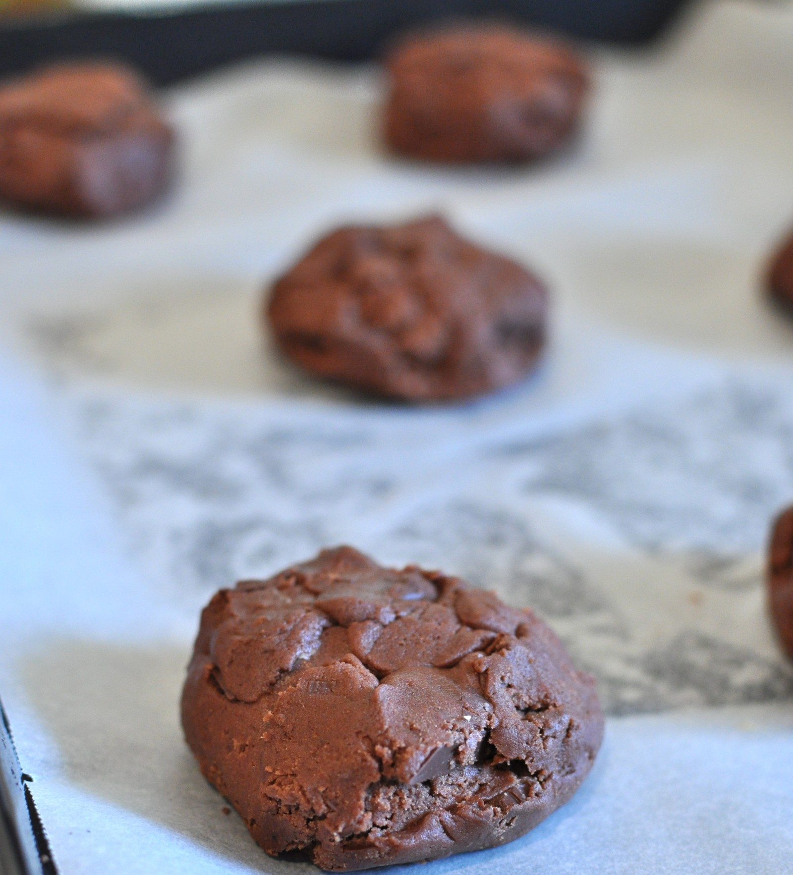 Double chocolate peanut butter biscuits - Claire K Creations