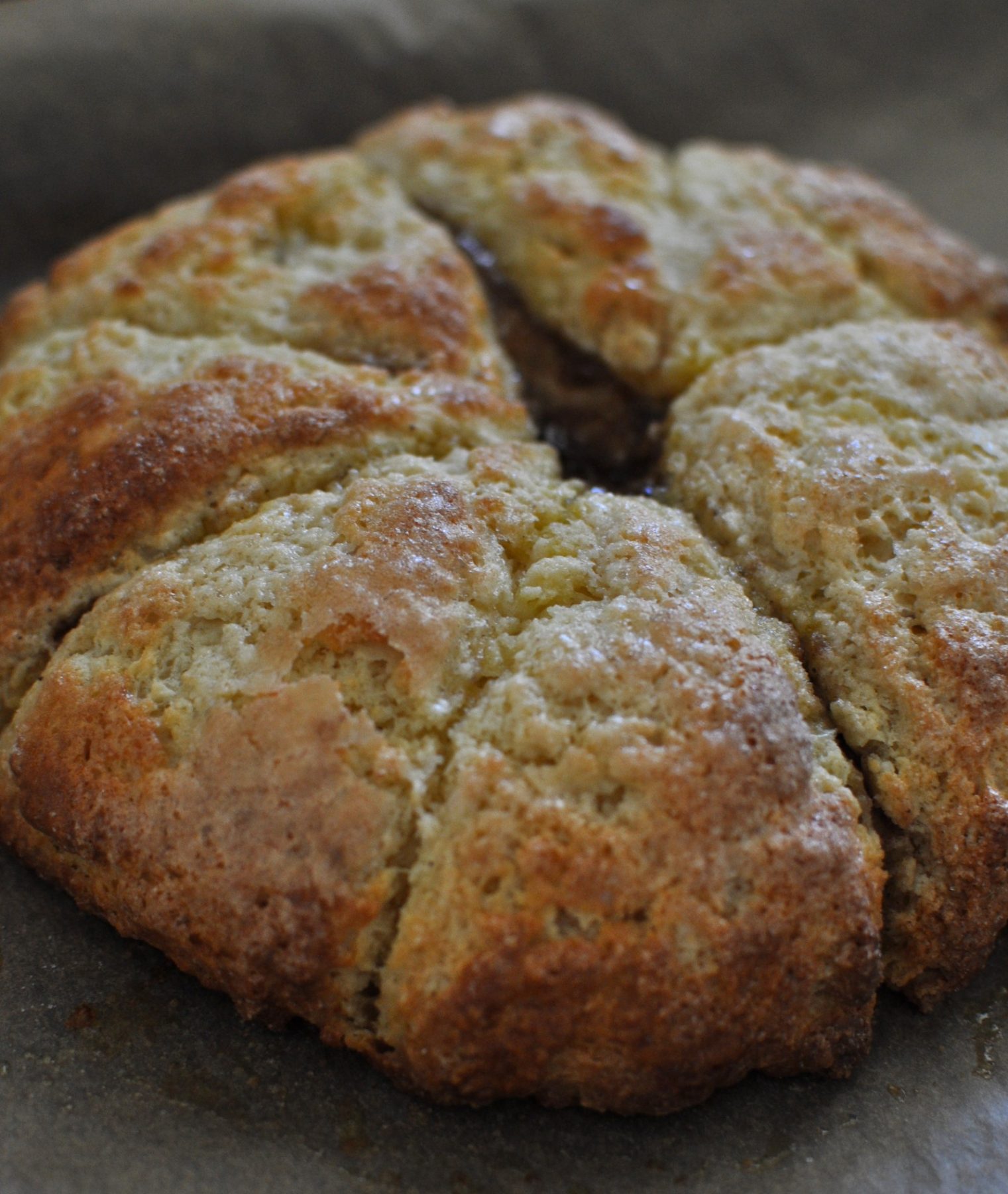 Giant cinnamon streusel scone for International Scone Week - Claire K ...
