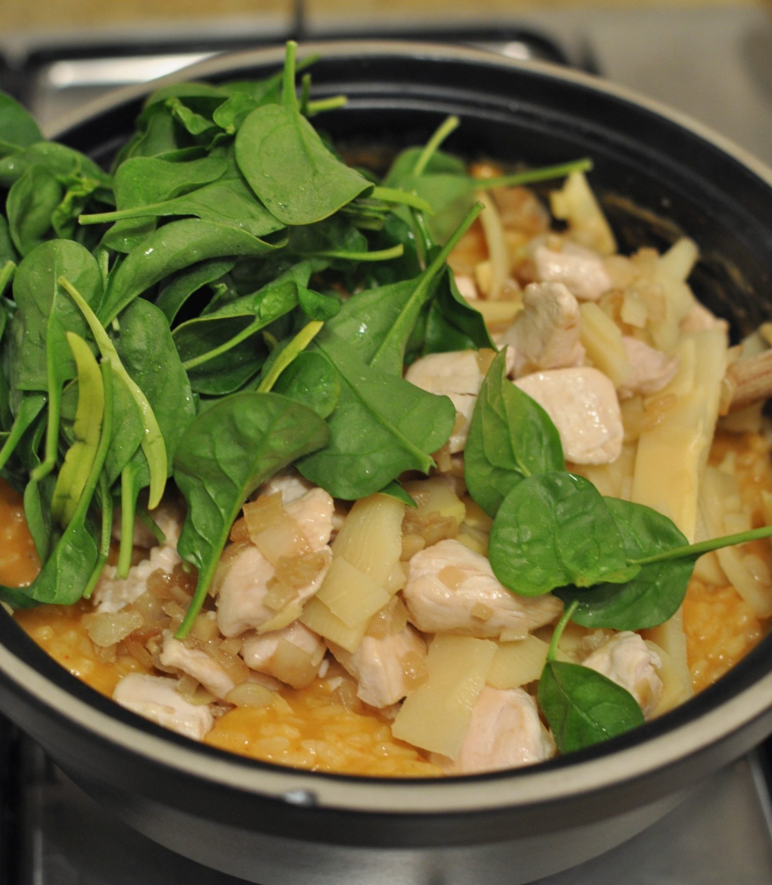 Thai chicken risotto - Claire K Creations