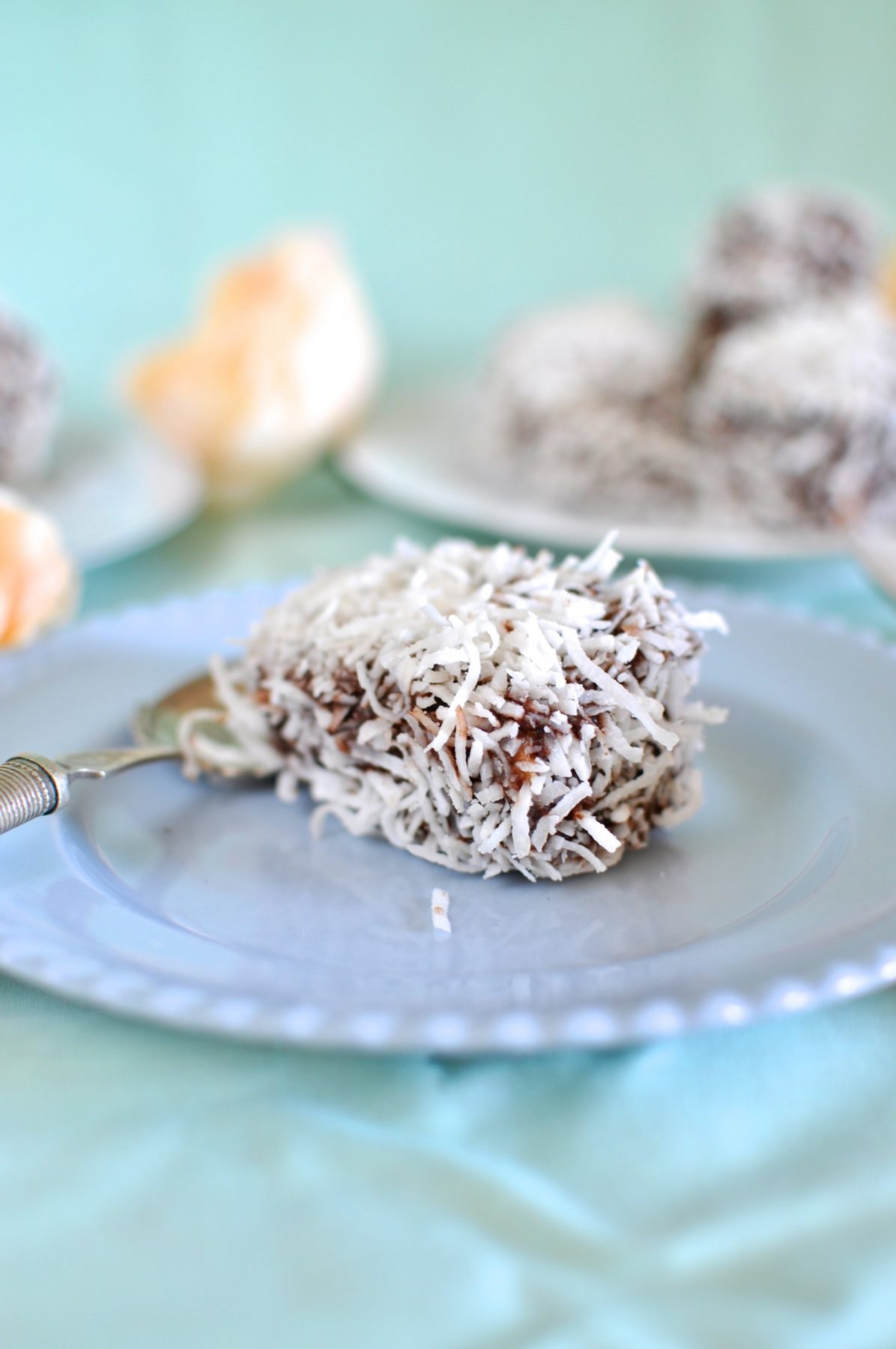 Coconut panna cotta lamingtons recipe