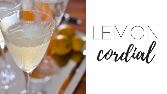 Lemon cordial - an easy recipe for the homemade version