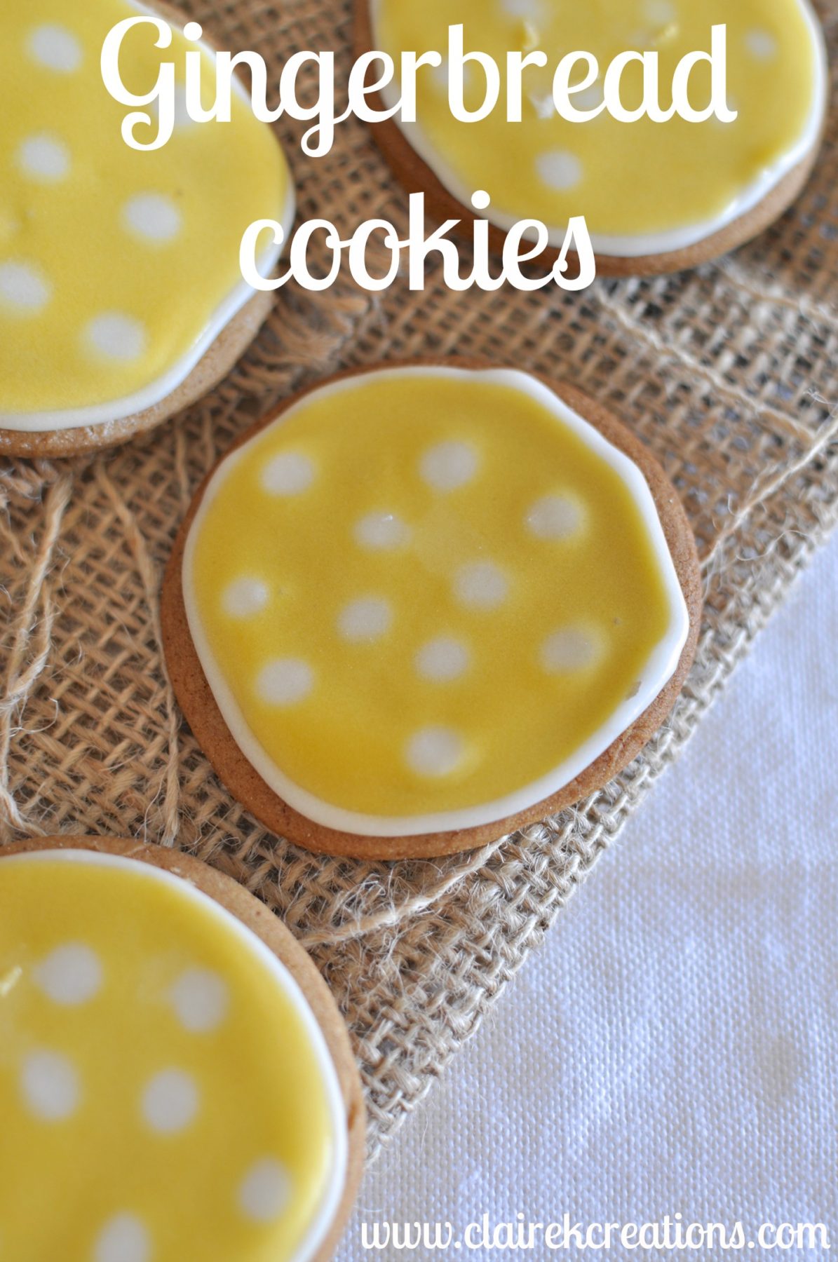The best ever gingerbread cookies - Claire K Creations