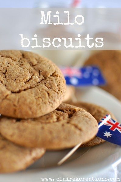 Milo biscuits - Claire K Creations