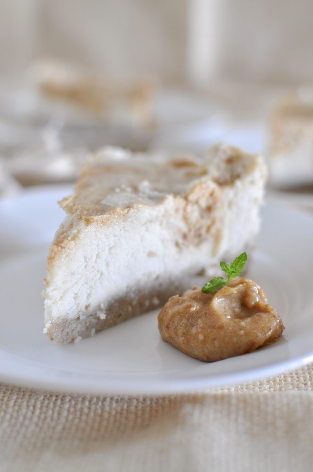 Raw coconut macadamia cheesecake - Claire K Creations
