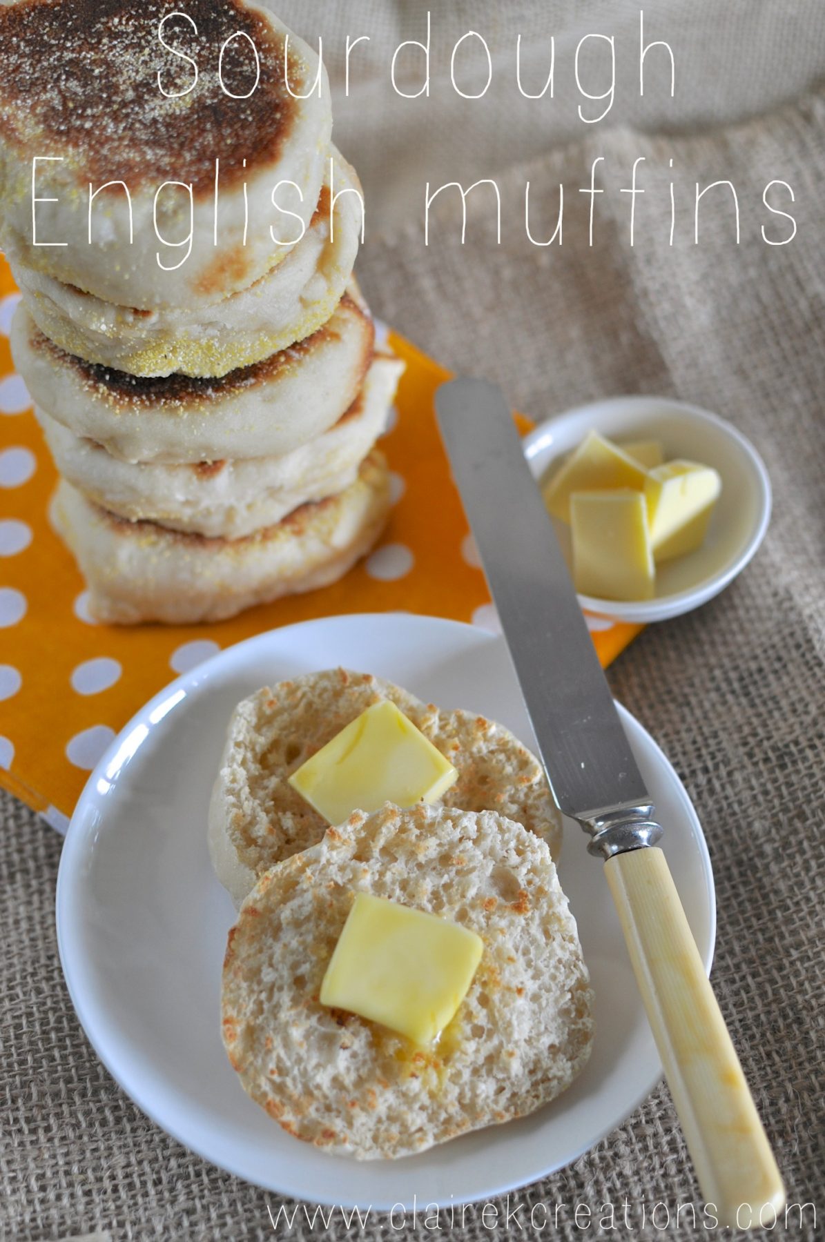 Sourdough English Muffins Claire K Creations sourdough-english-muffins-claire-k-creations