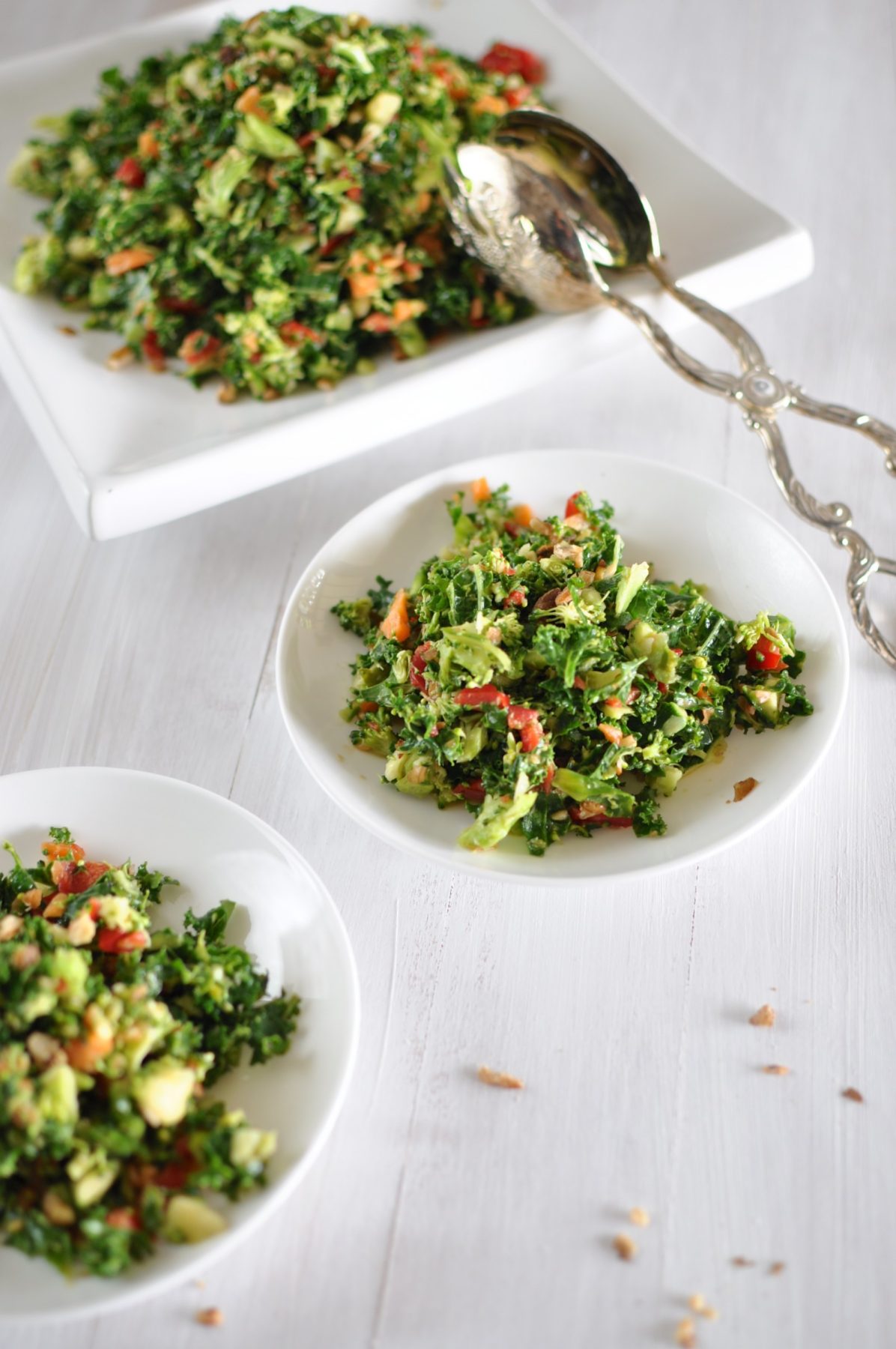 Fresh vegetable chopped salad - quick and easy to make!