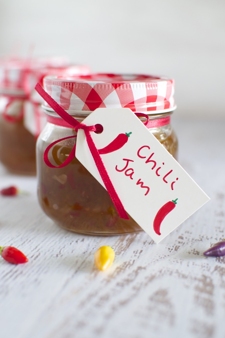 Homemade chili jam for Christmas - the perfect foodie gift