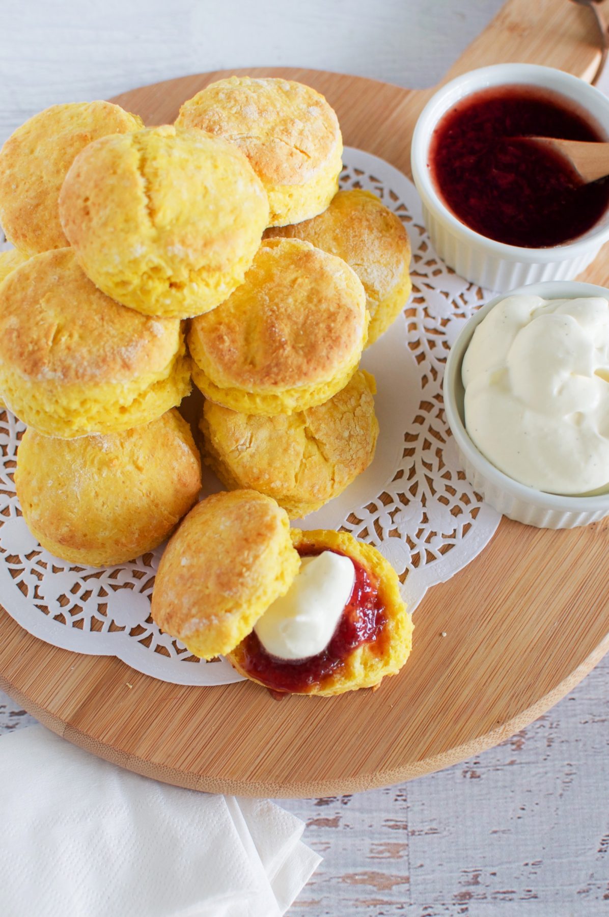 Old fashioned pumpkin scones - a classic CWA recipe (no mixer)