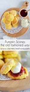 Old fashioned pumpkin scones - a classic CWA recipe (no mixer)