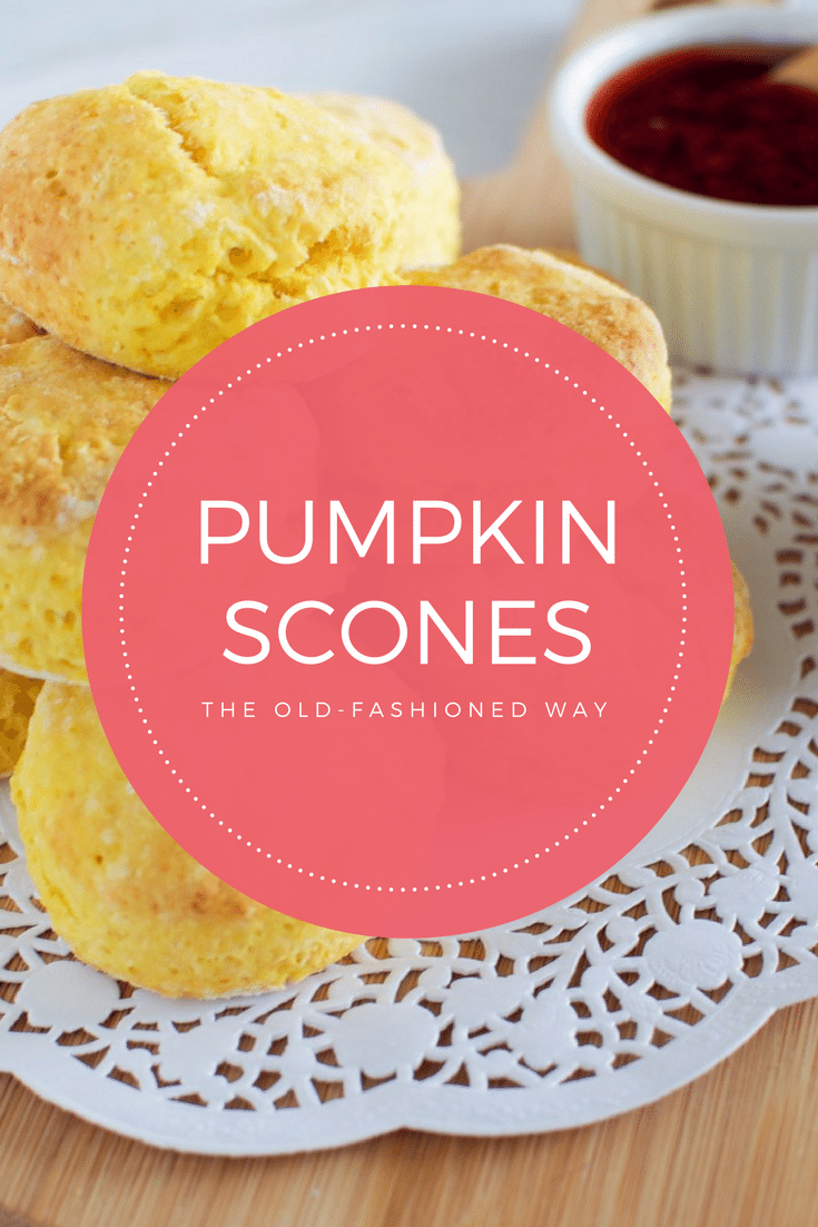 Old fashioned pumpkin scones - a classic CWA recipe (no mixer)