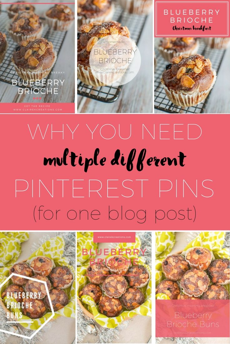 How to create multiple Pinterest pins per blog post & get yor Pins noticed