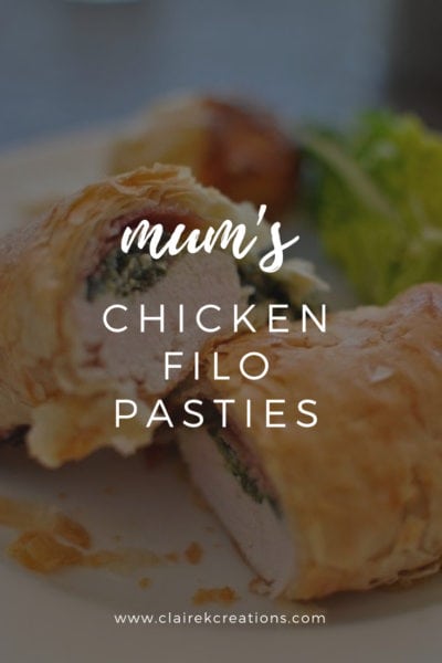 Best chicken filo parcels: with prosciutto, cheese & spinach