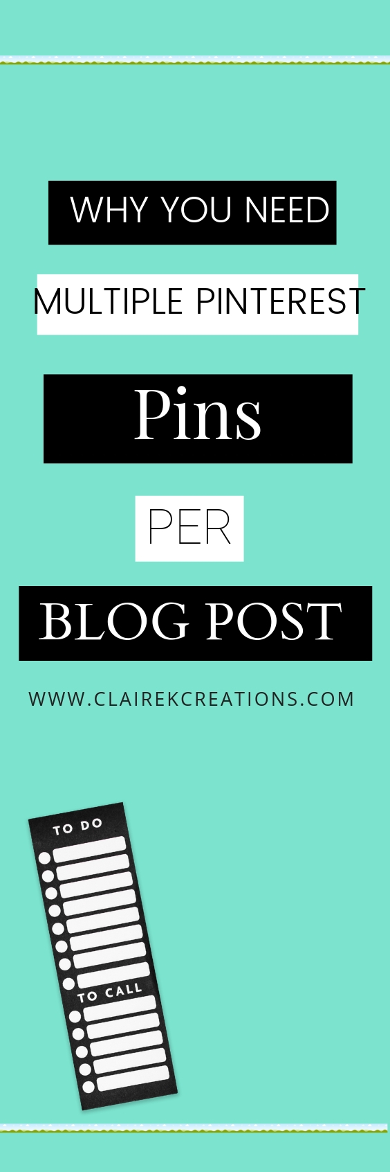 How to create multiple Pinterest pins per blog post & get yor Pins noticed