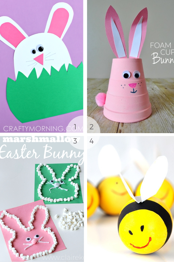 Kids Easter crafts - 12 Easter activities for young children