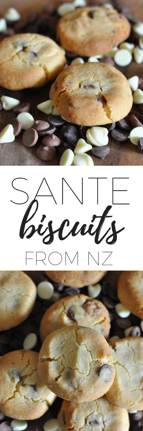 Sante biscuits - New Zealand's chocolate chip biccie - Claire K Creations