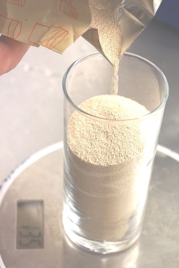 Ingredients for basic bread making - Claire K Creations