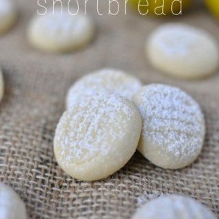 Lemon and ginger shortbread - Claire K Creations