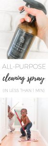 Best DIY All purpose cleaning spray (made in 1min & less than $2)