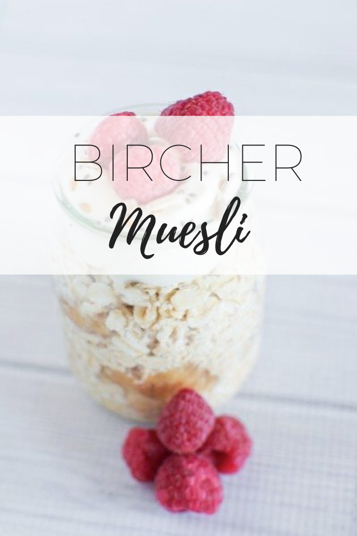 Bircher Muesli pots - easy, quick, healthy breakfast