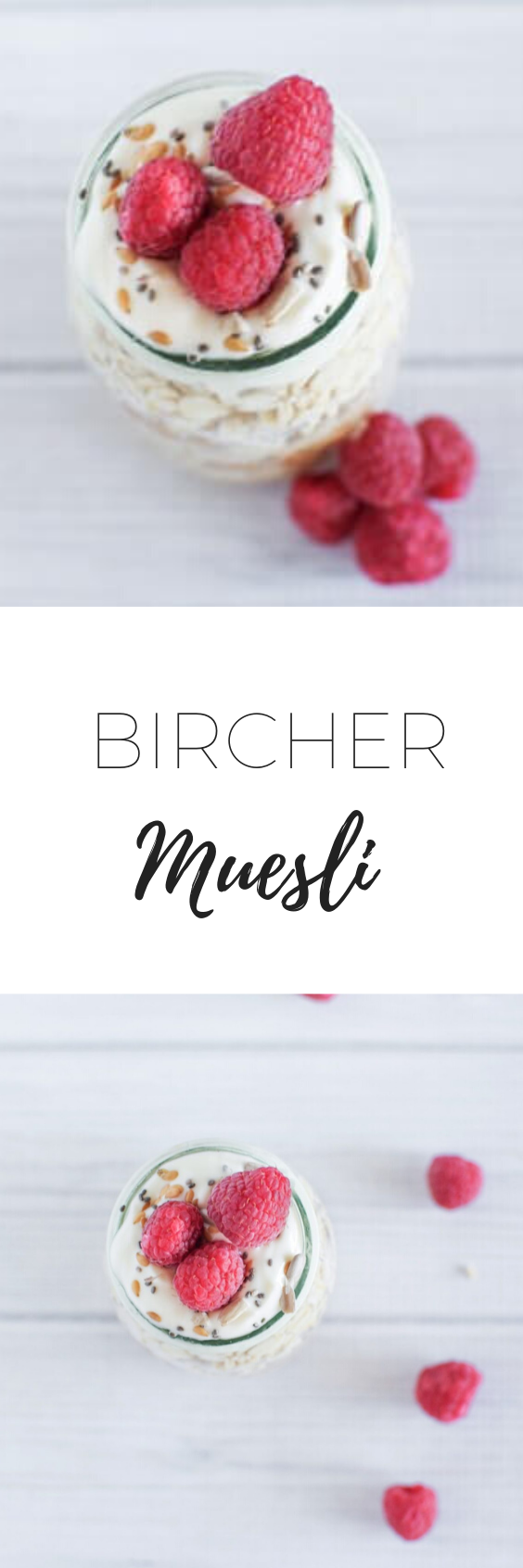 Bircher Muesli pots - easy, quick, healthy breakfast
