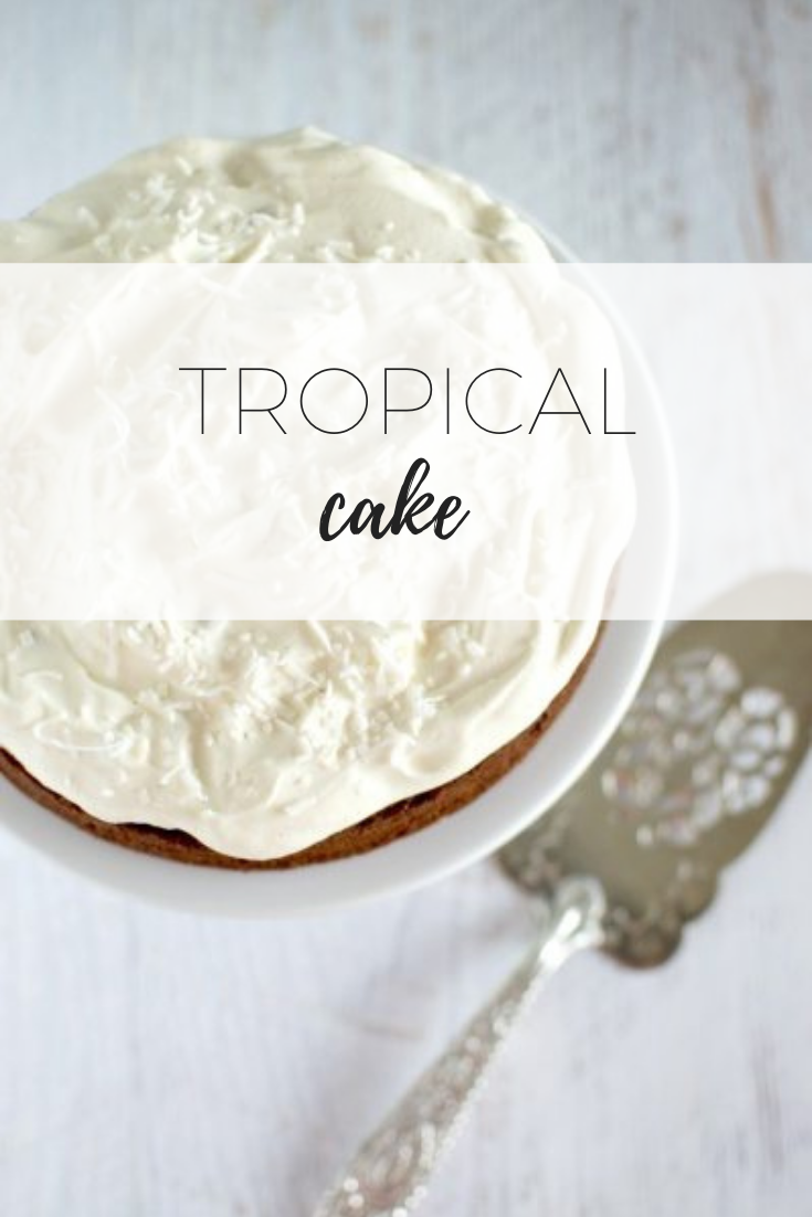 Tropical cake - Claire K Creations