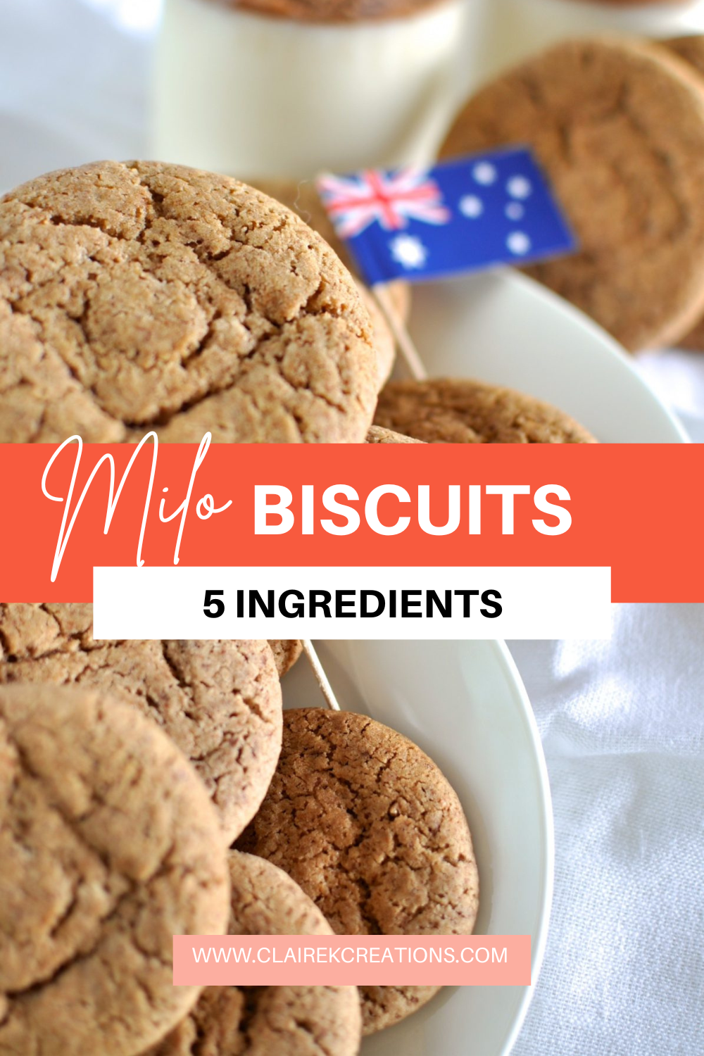 Milo Biscuits – Easy 5-Ingredient Recipe for Lunchboxes