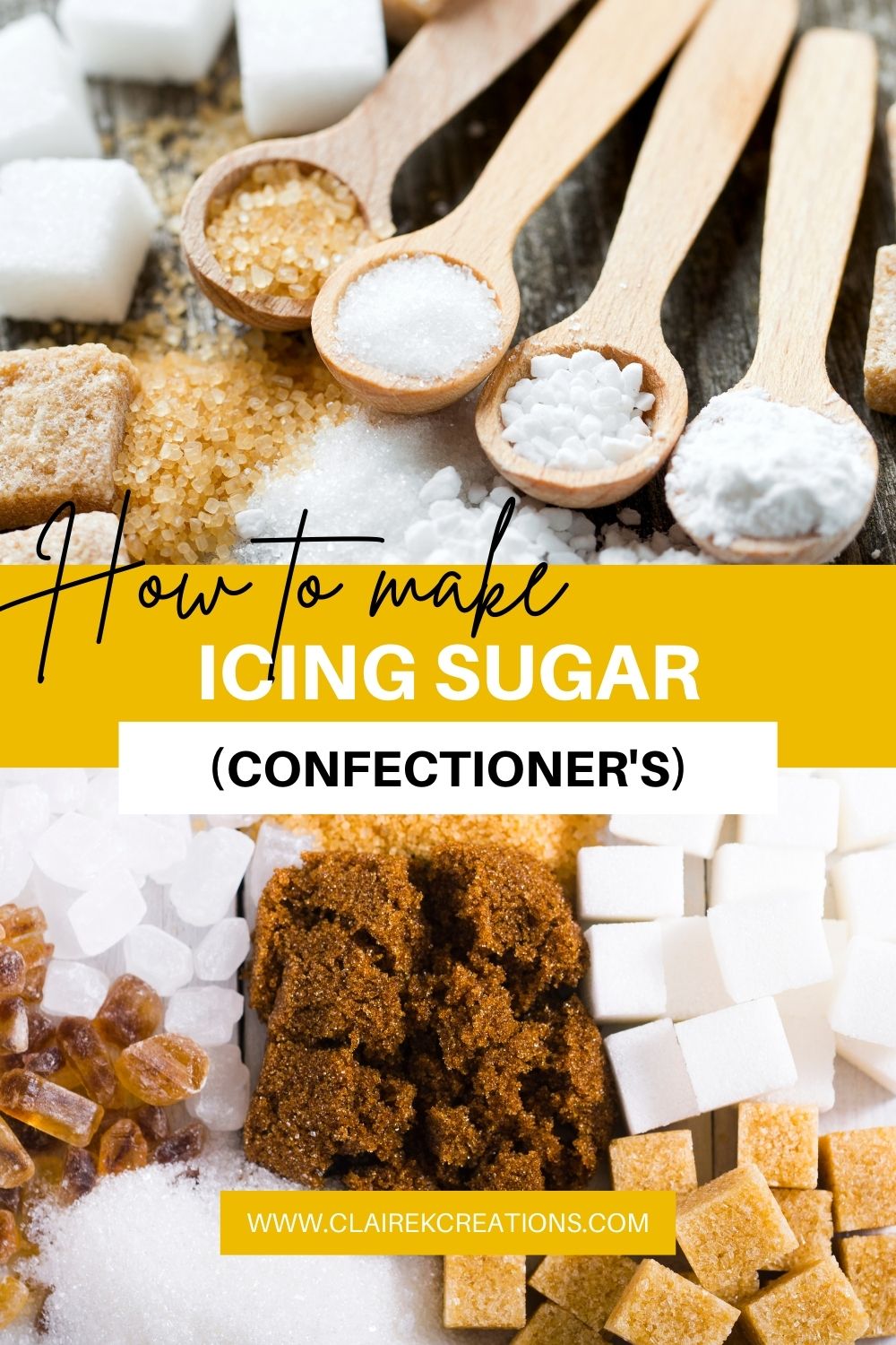 How to make icing sugar (confectioner's sugar) from scratch