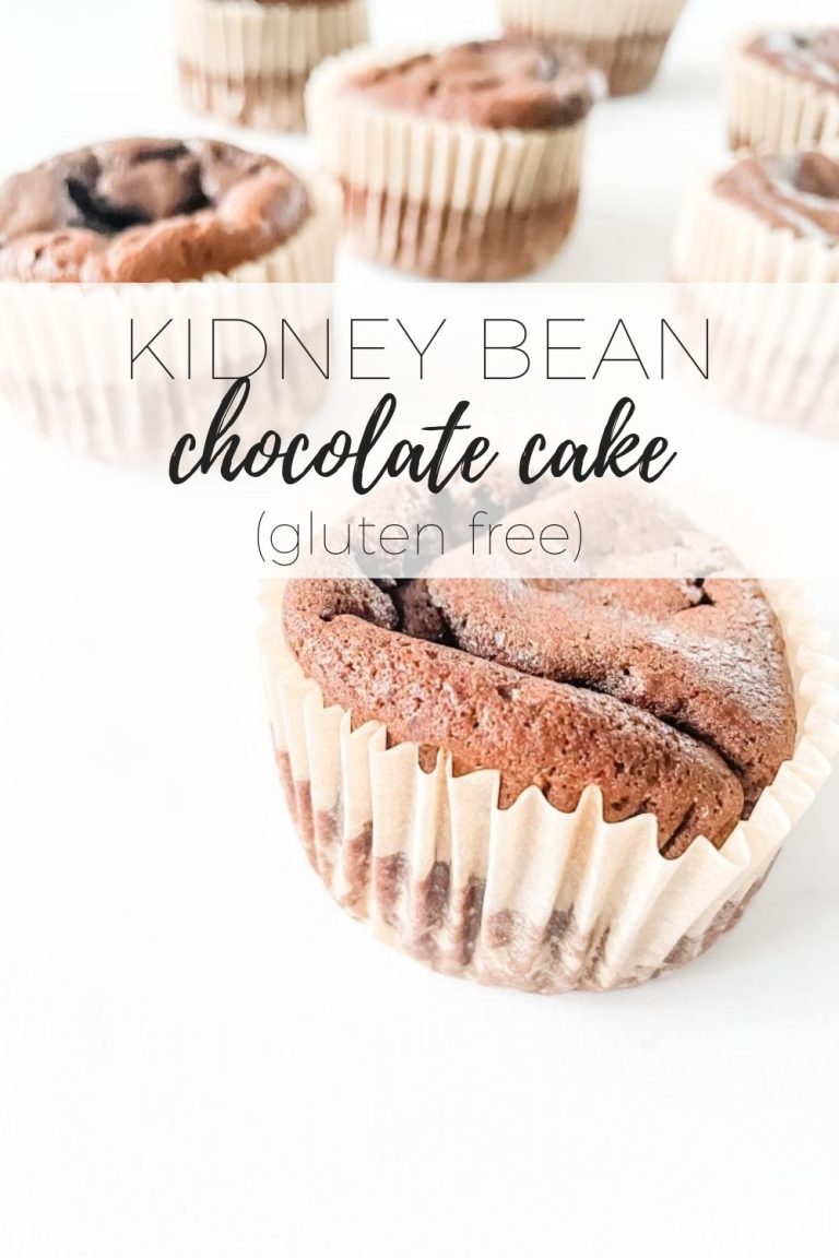 Blender kidney bean chocolate cake (gluten and nut-free recipe)