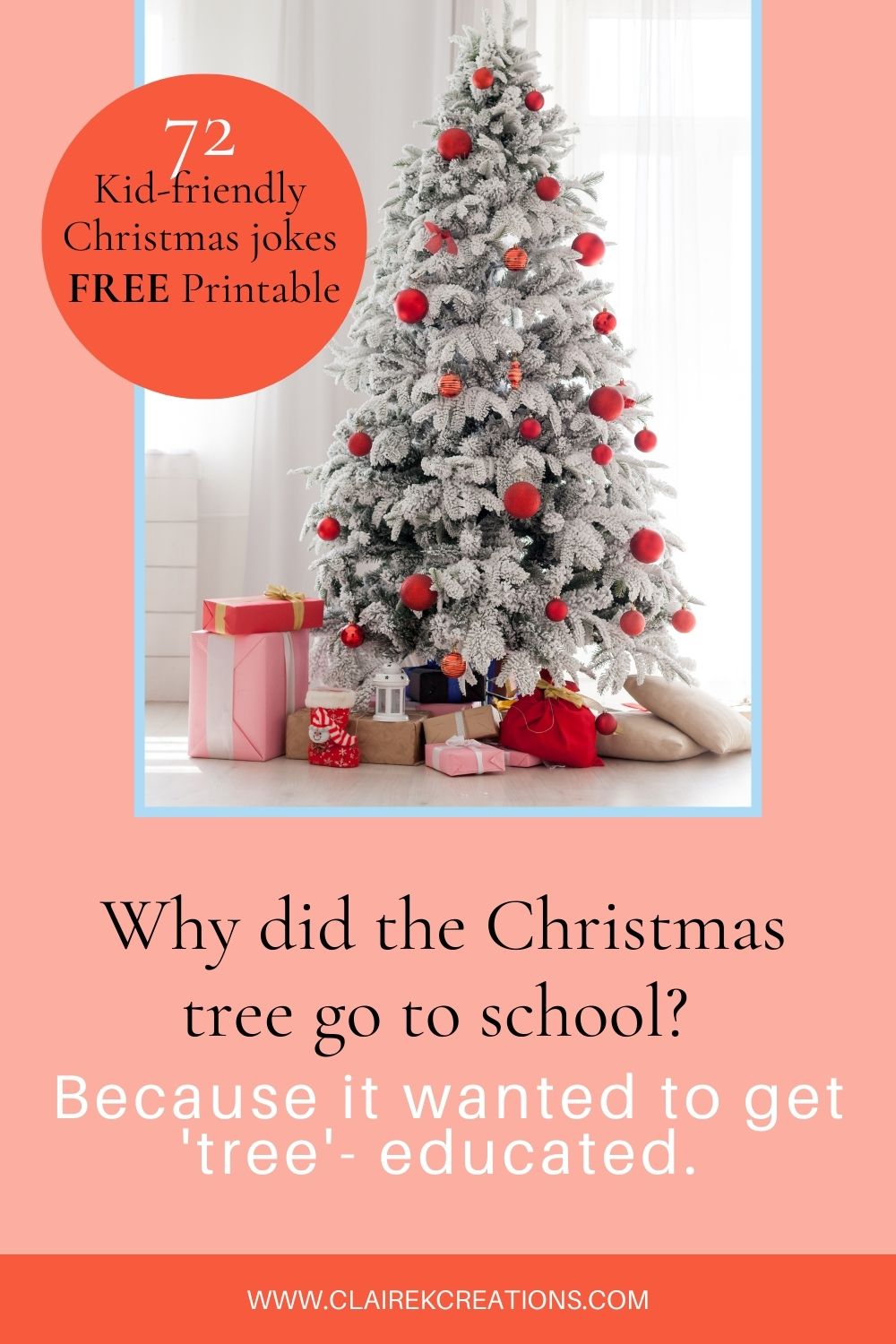 72 funny Christmas jokes for kids (with free printable)