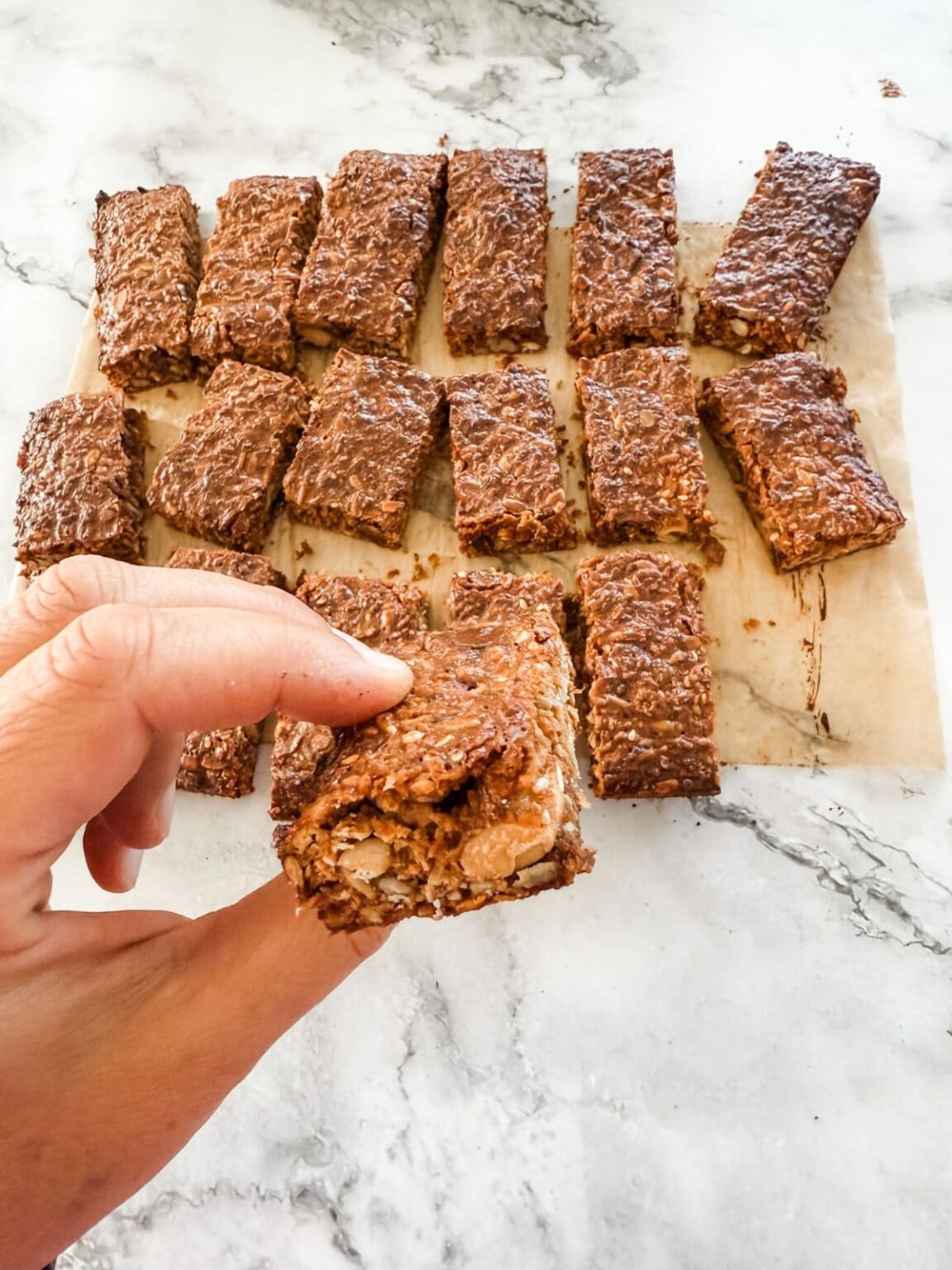 Easy homemade muesli bars (using packet muesli)