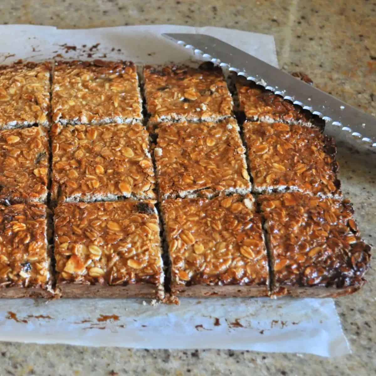 Easy homemade muesli bars (using packet muesli)